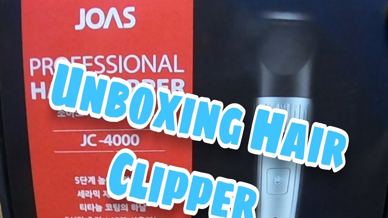 #New Hair Clipper/Unboxing|YcoTV - YouTube