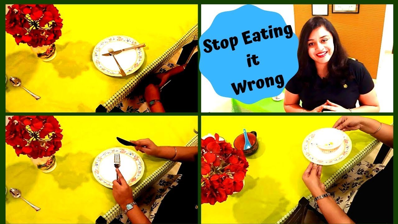 || Basic Dining Etiquette || Table Manners || - YouTube