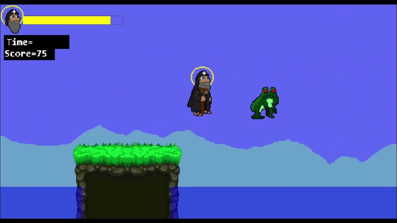 Anthony the Monk - Game Devlog#2 | Levels, Collisions, Enemy Hits, Platformer | - YouTube
