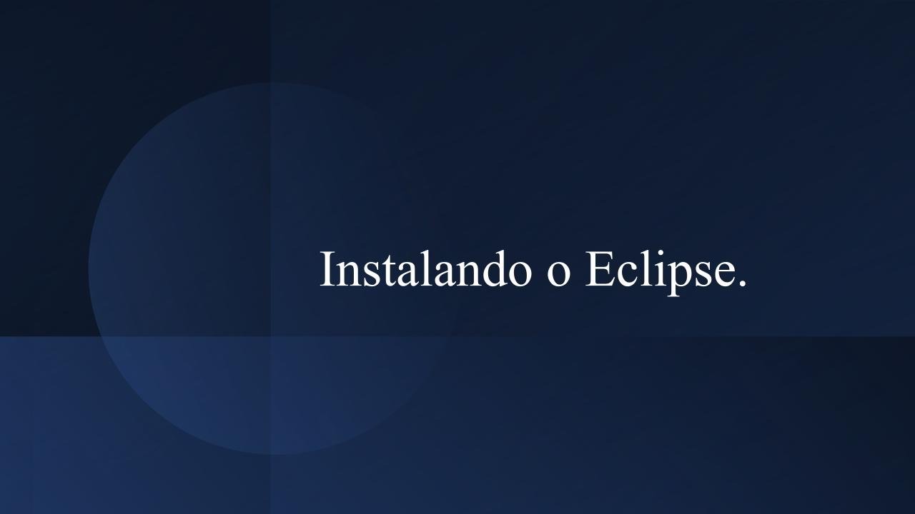 Instalando o Eclipse - Eclipse IDE 03 - YouTube
