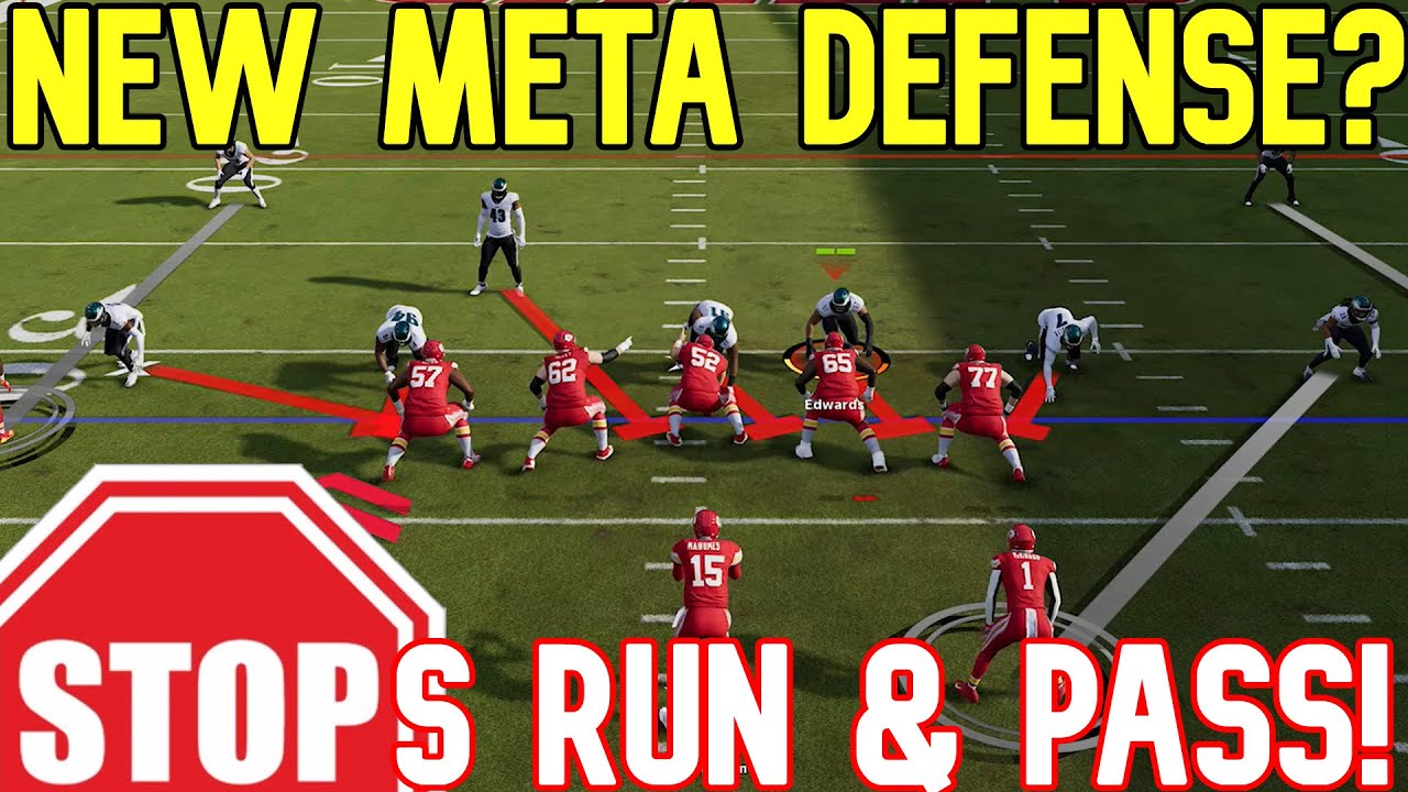 THE NEW META?! Best Blitz & Base Defense in Madden NFL 23! 🛑STOPS RUN ...