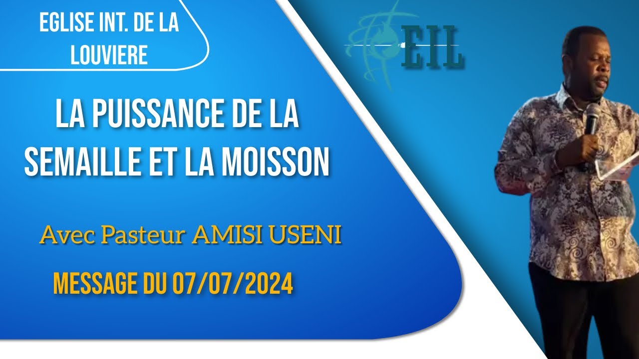 La puissance de la semaille et de la moisson - YouTube