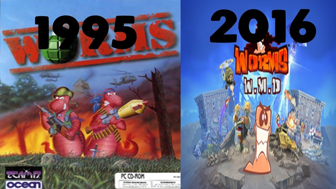Worms Evolution 1995-2016 - YouTube