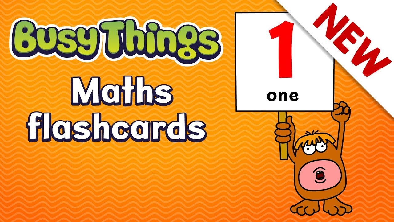 Maths Flashcards by Busy Things - YouTube