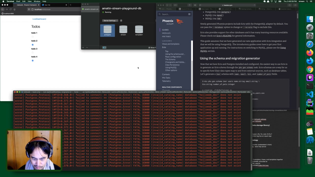 Let's Learn Elixir and Phoenix, part 6 - YouTube