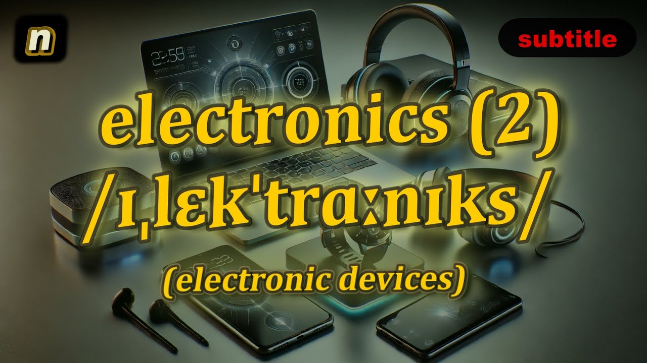 [n] Electronics meaning (electronic devices) with 5 examples - YouTube