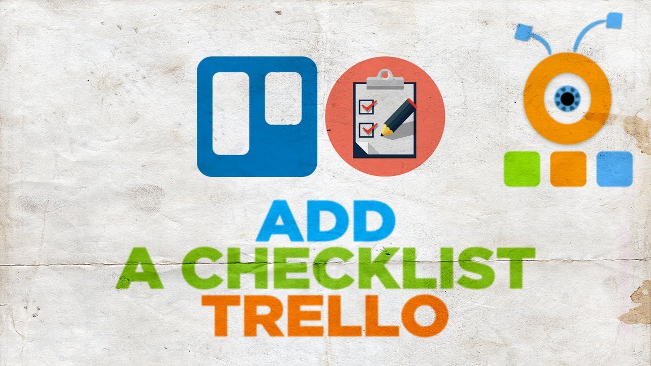 How to Add a Checklist in Trello - YouTube