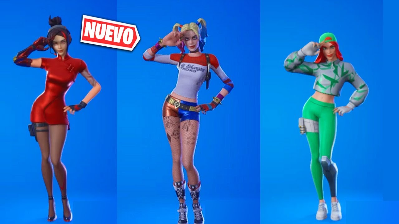Gesto Poki En Las Skins Más Sexys De Fortnite Mundo Fortnite Youtube