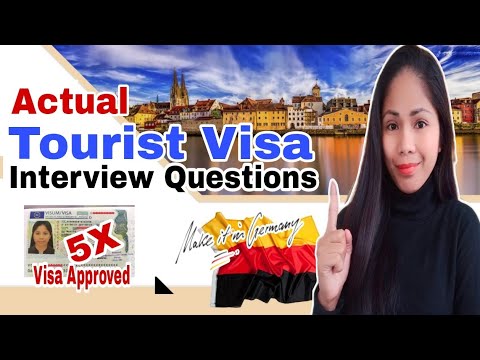 Actual Tourist Visa Interview Questions & Answers + Tipps #schengenvisa ...