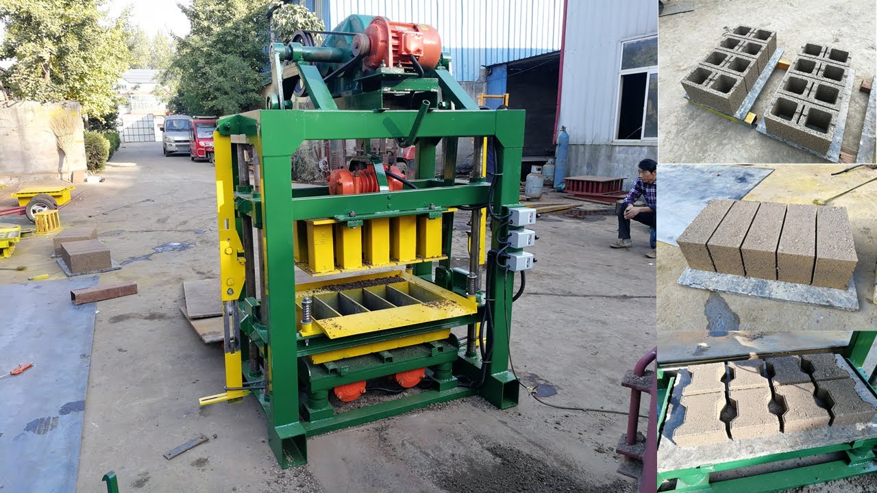 GiantLin block making machine, machine a parpaing, hourdis, brique en ...