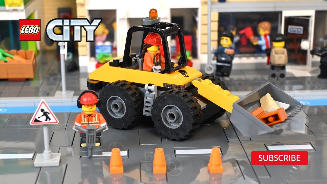 LEGO City Wheel Loader 60450 Independent Build and Review - A bit ...