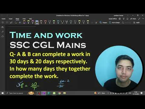 A & B can complete a work in 30 days & 20 days respectively. In how ...