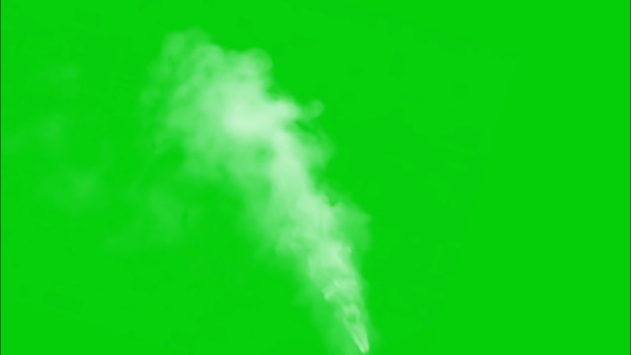 Steam fog smoke effect Green Screen Stock footage HD - YouTube
