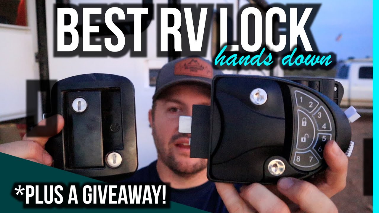Hands Down Best RV LOCK // Latch-It Locks Install (Plus a Giveaway ...