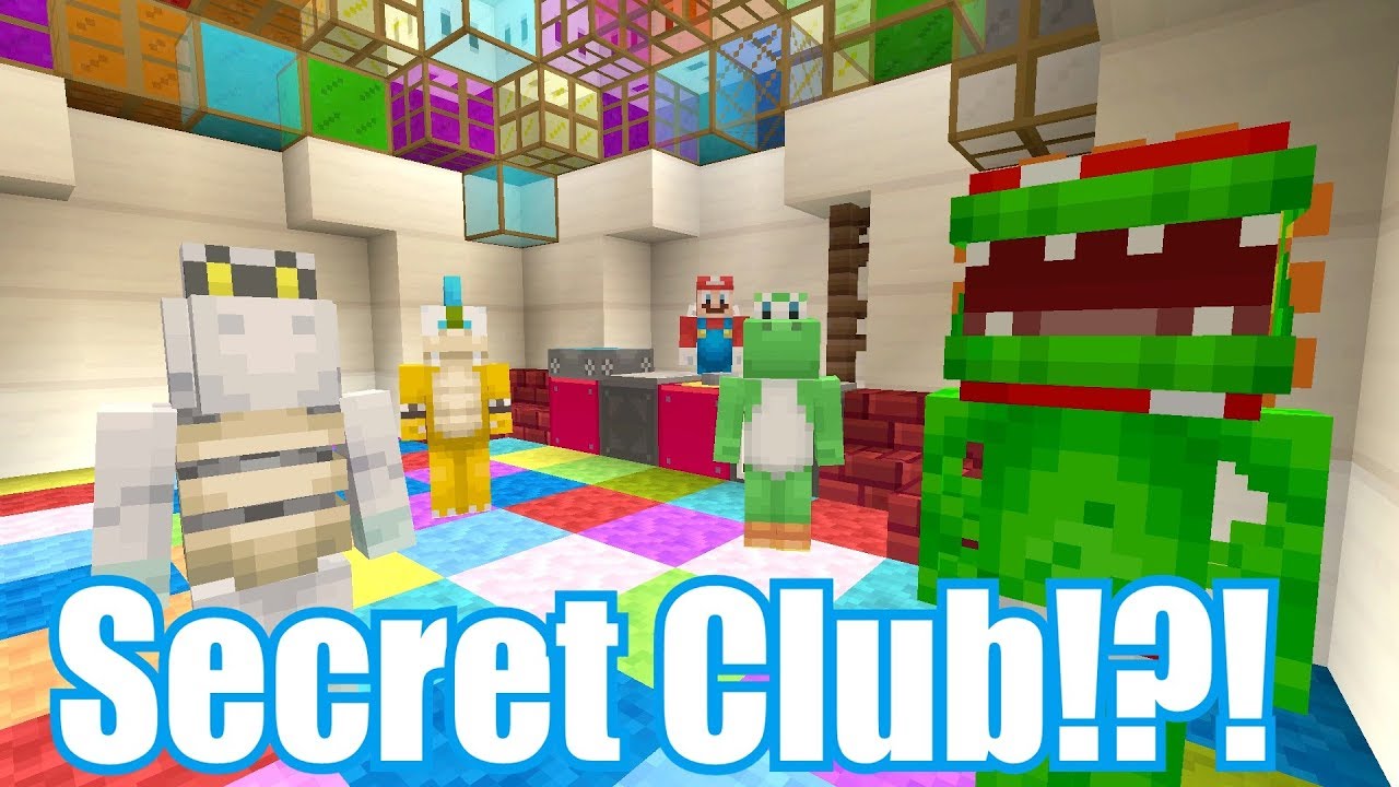 Minecraft Switch - Tripolar + Friends Galaxy - SECRET CLUB!?! [I HAD NO ...