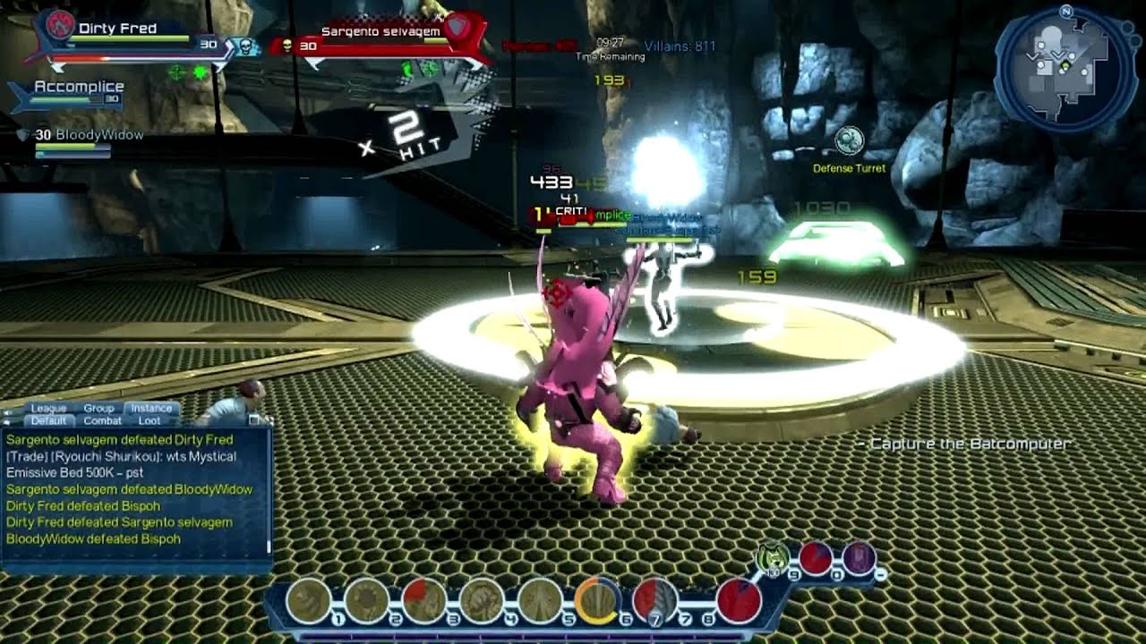 DC Universe Online : Batcave PvP 9 - YouTube