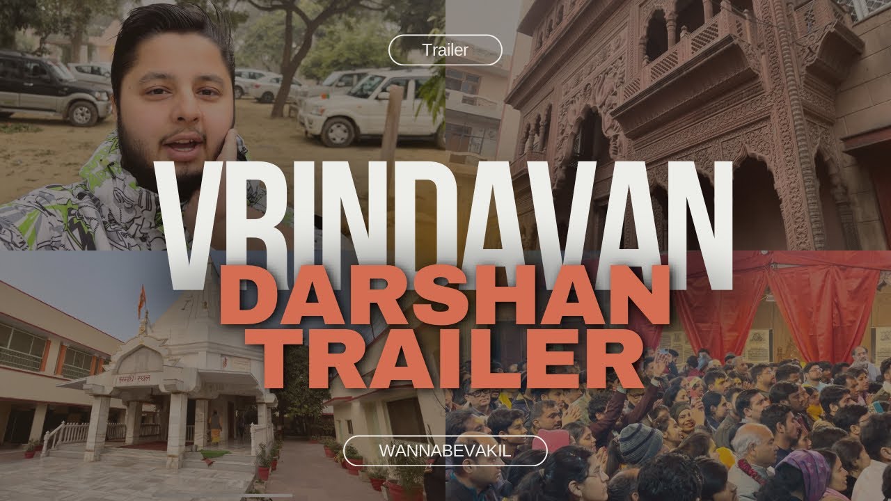 Vrindavan trailer || WannaBeVakil || Braj k bhaav || #vrindavan #viral ...