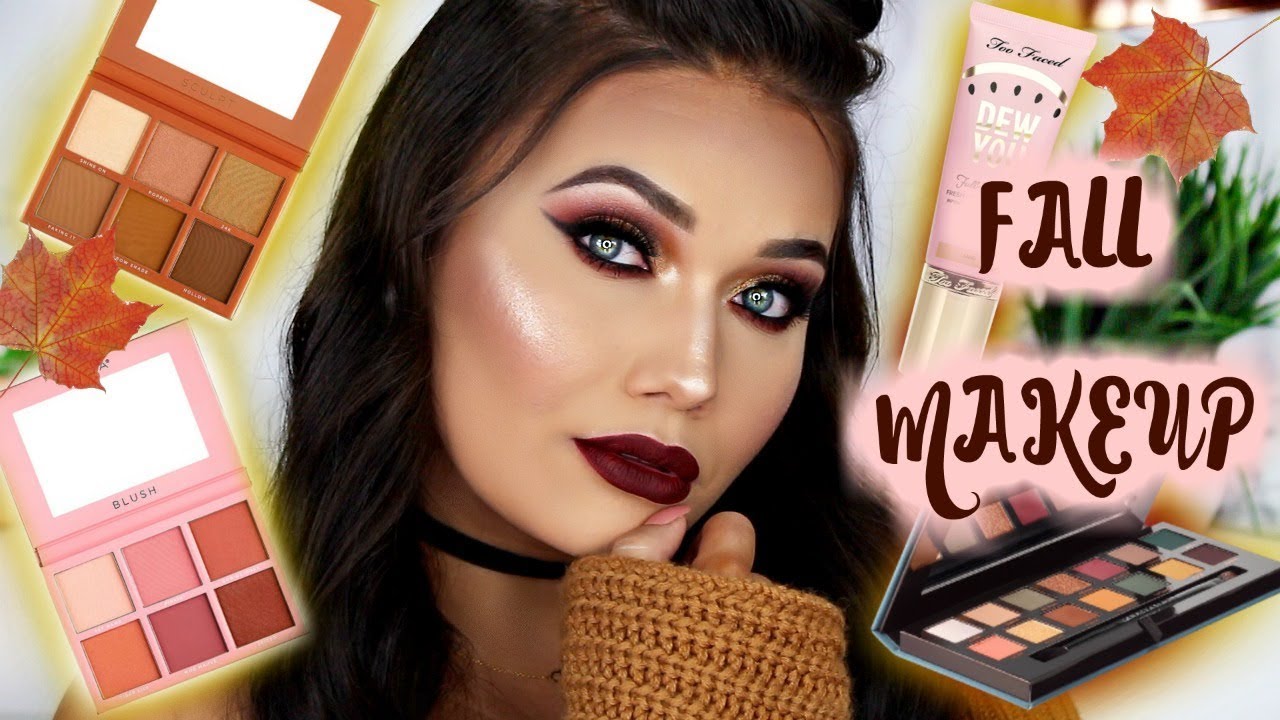 Classic Fall Makeup Tutorial - YouTube