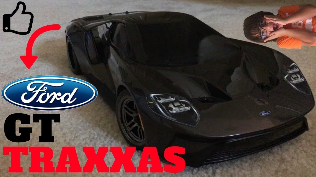 NEW TRAXXAS FORD GT RC CAR UNBOXING REVIEW 30+ MPH FIRST DRIVE - YouTube