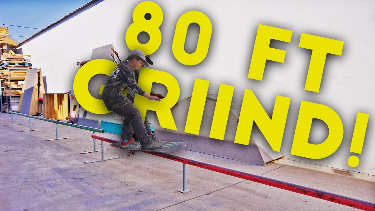 Julian Agliardi 80 Foot Long Grind!! - YouTube