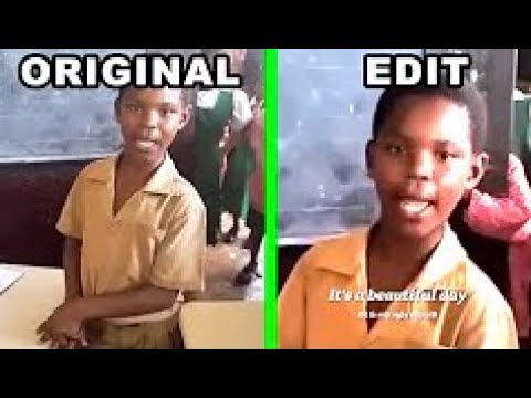 It’s a beautiful day ORIGINAL vs EDIT 👀 - YouTube