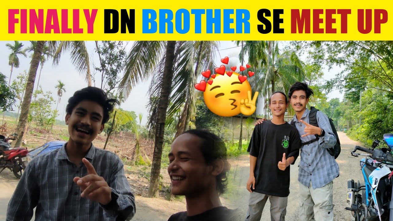 i met @DNvlog46 in our village - YouTube
