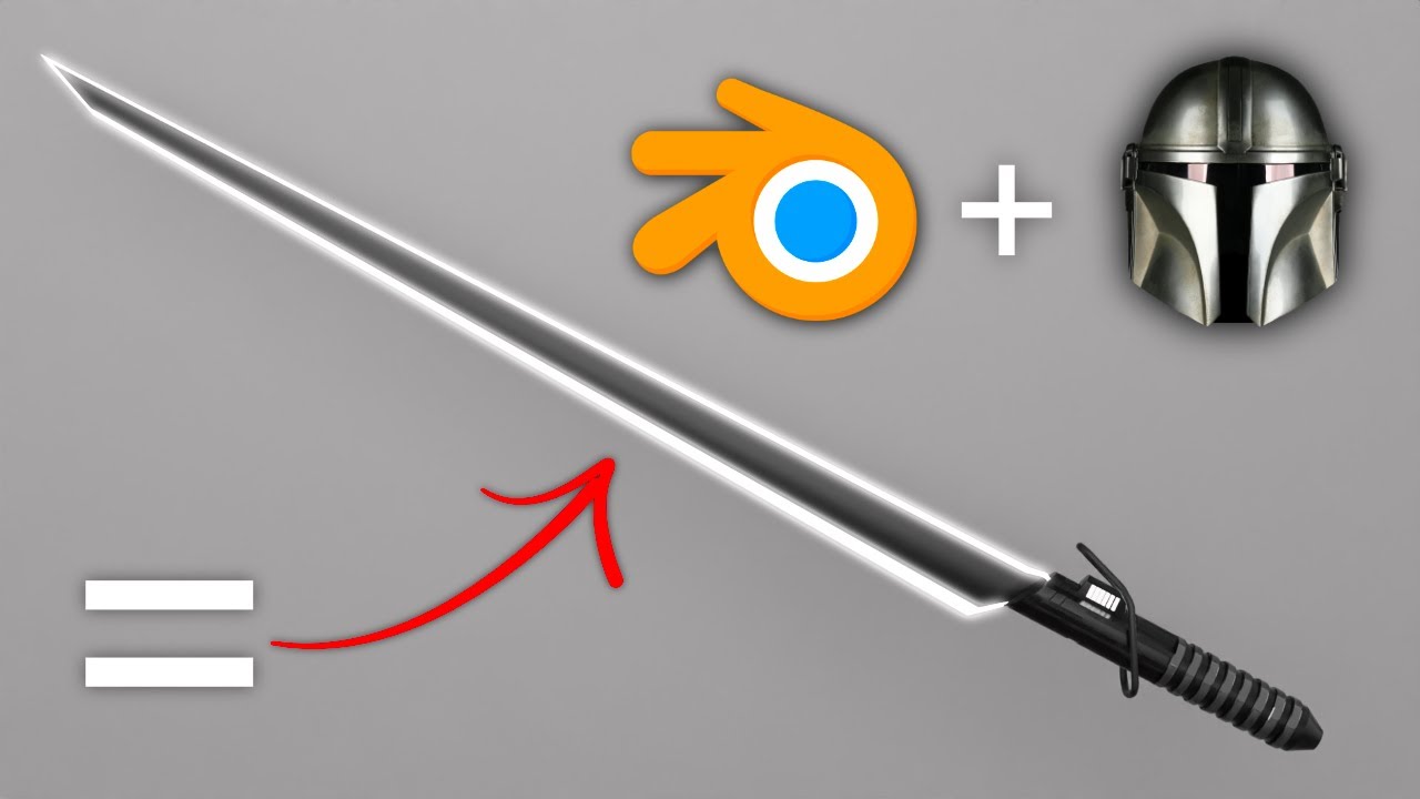 Mandalorian Darksaber – Blender Tutorial (Blender 3.5) - YouTube