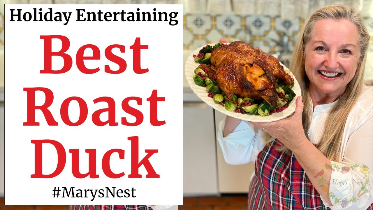 Best Roast Duck Recipe - How to Cook a Duck with an Orange Marmalade ...