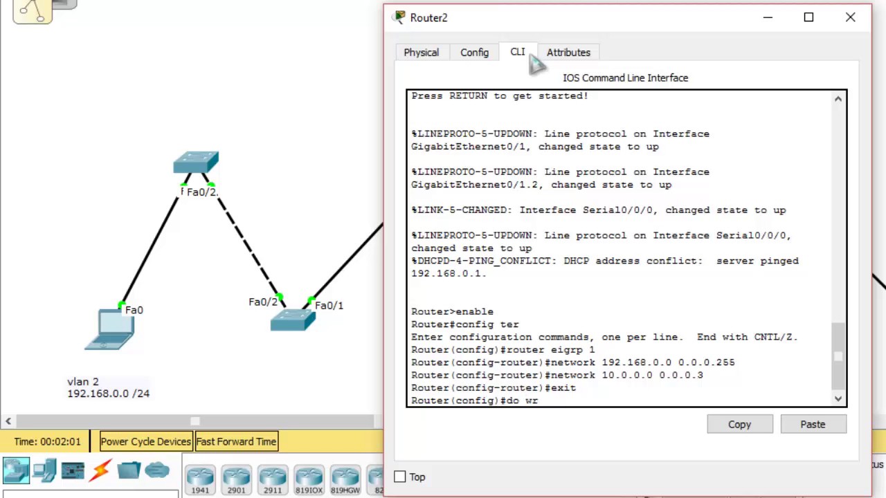 Enrutamiento EIGRP - YouTube