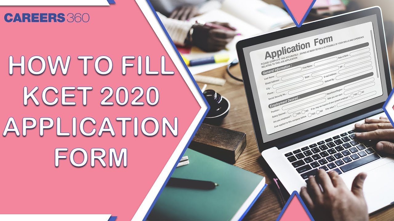 How to Fill KCET 2020 Application Form - YouTube