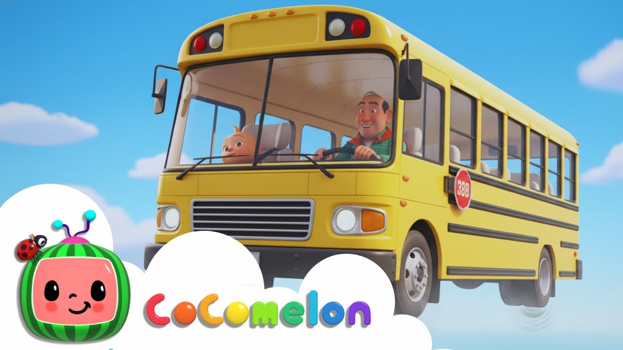 All Aboard: Wheel on the bus | CoComelon Nursery Rhymes & Kid Song ...