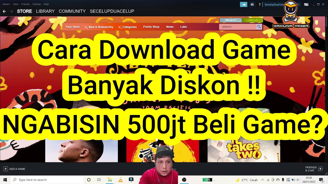 Install Game di Steam buat PC | HOW TO DOWNLOAD GAME ON STEAM ...
