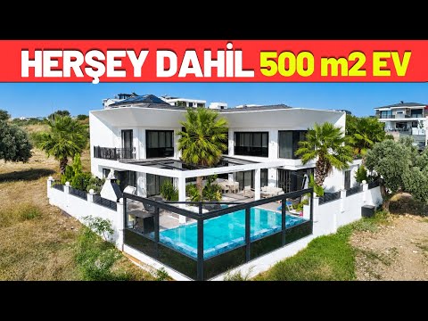 HAMAM SAUNALI 500 m2 SÜPER LÜKS EV-A843 #didim #didimdesatılık 