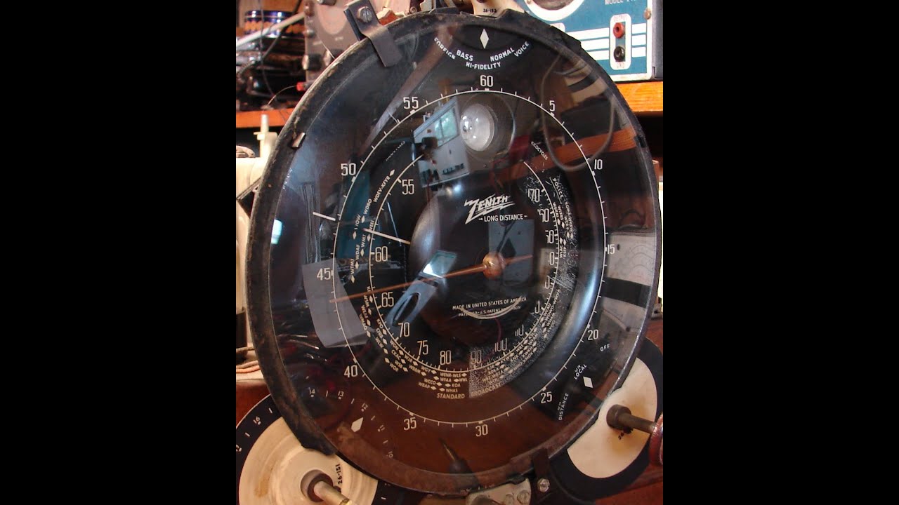 Zenith 1938 9S262 Radio Chassis PT1 - YouTube
