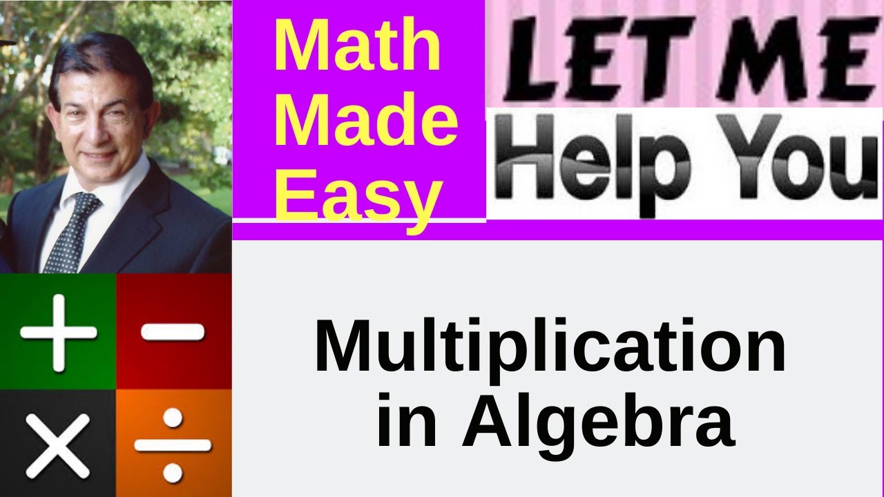 Multiplication In Algebra YouTube Multiplication In Algebra YouTube