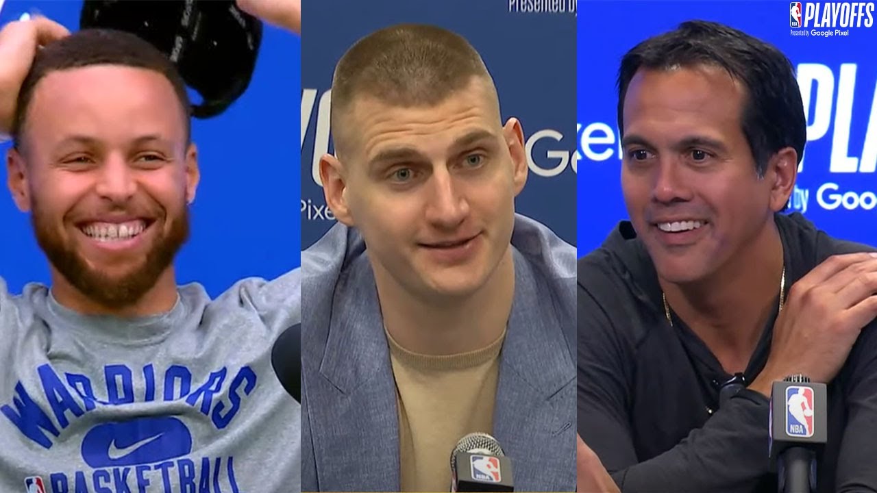 Best Press Conference Moments Of The 2022 NBA Playoffs 🎤 - YouTube