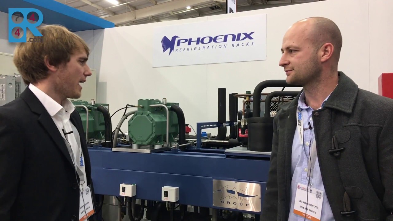 SCM REF Africa unveils CO2 transcritical rack - YouTube