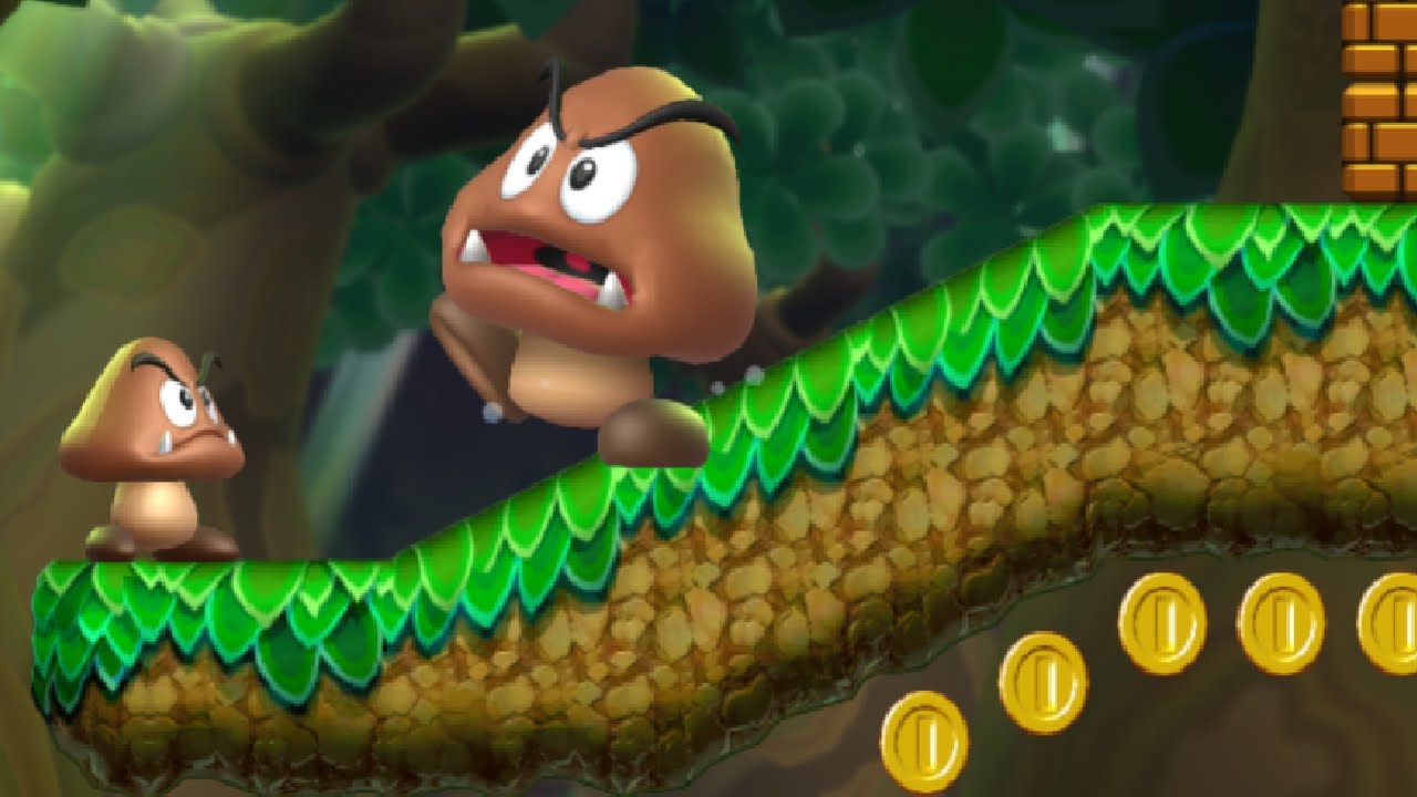 New Super Mario Bros. U Goomba Land - Walkthrough - #06 - YouTube