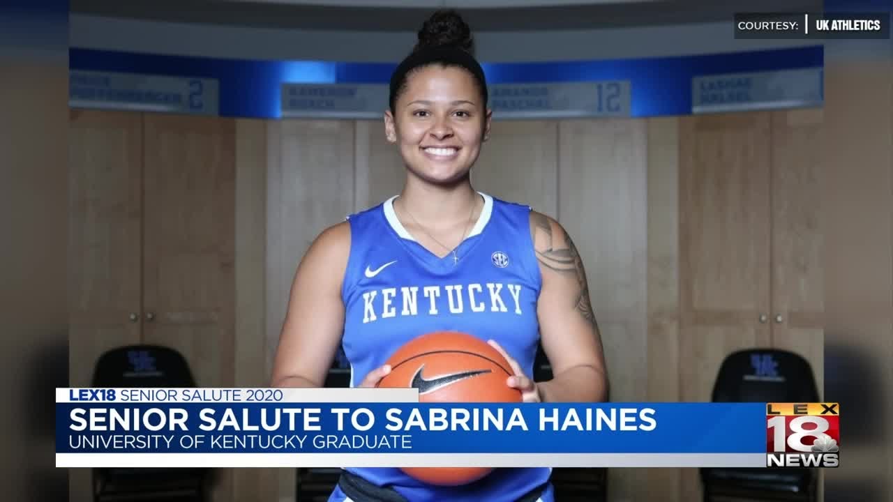 Senior Salute - Sabrina Haines - YouTube