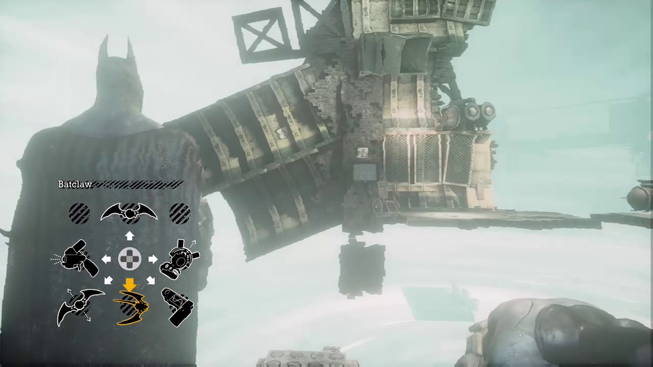 Batman return to arkham asylum: what's the middle stick - YouTube