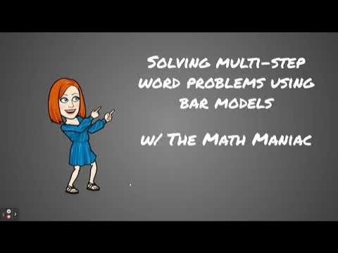 Solving Multi step Word Problems Using Bar Models - YouTube