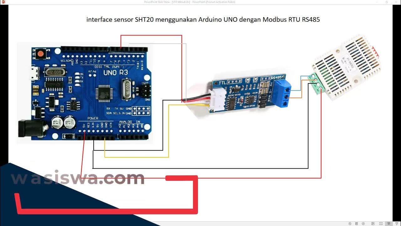 Interface Sensor Sht20 Menggunakan Arduino Uno Dengan Modbus Rtu Rs485 2145