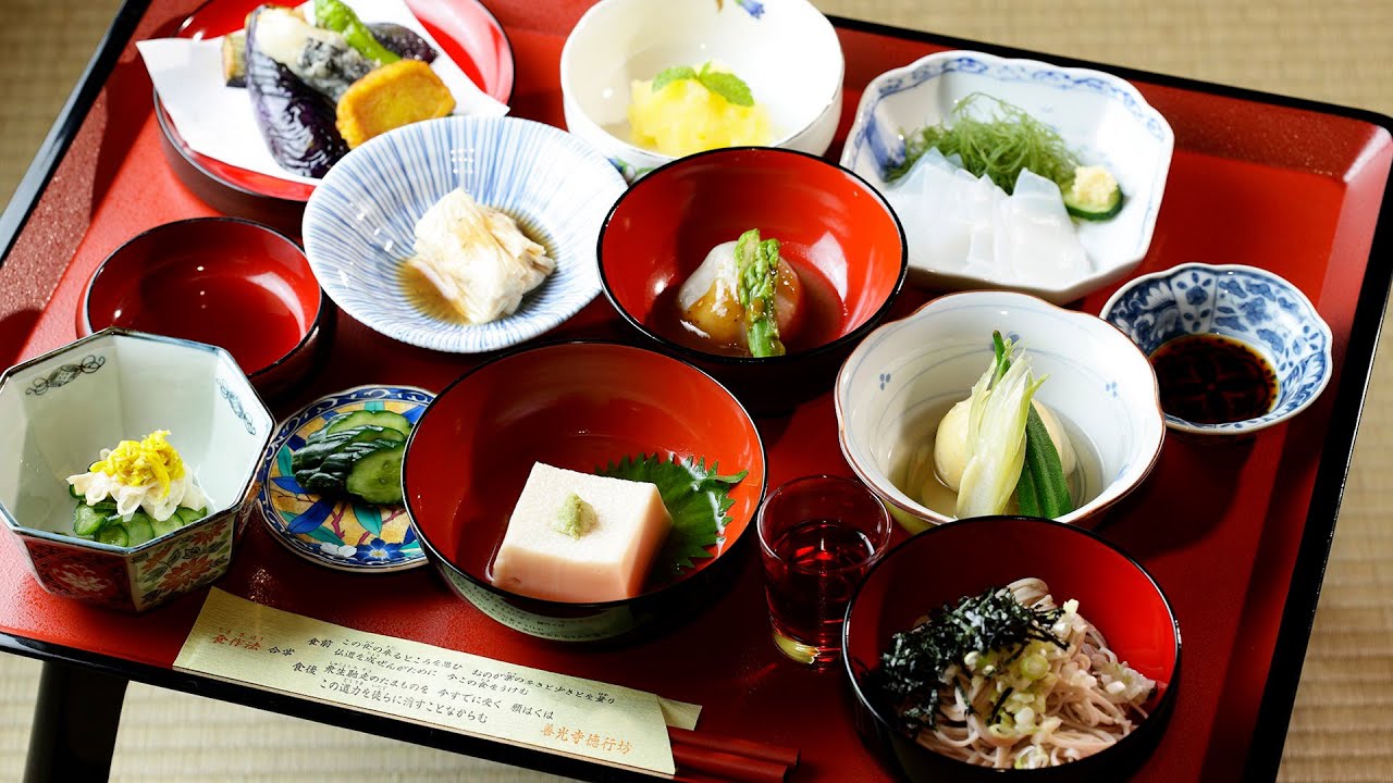 Shojin Ryori, la comida vegana de los monjes japoneses. #mundotv - YouTube