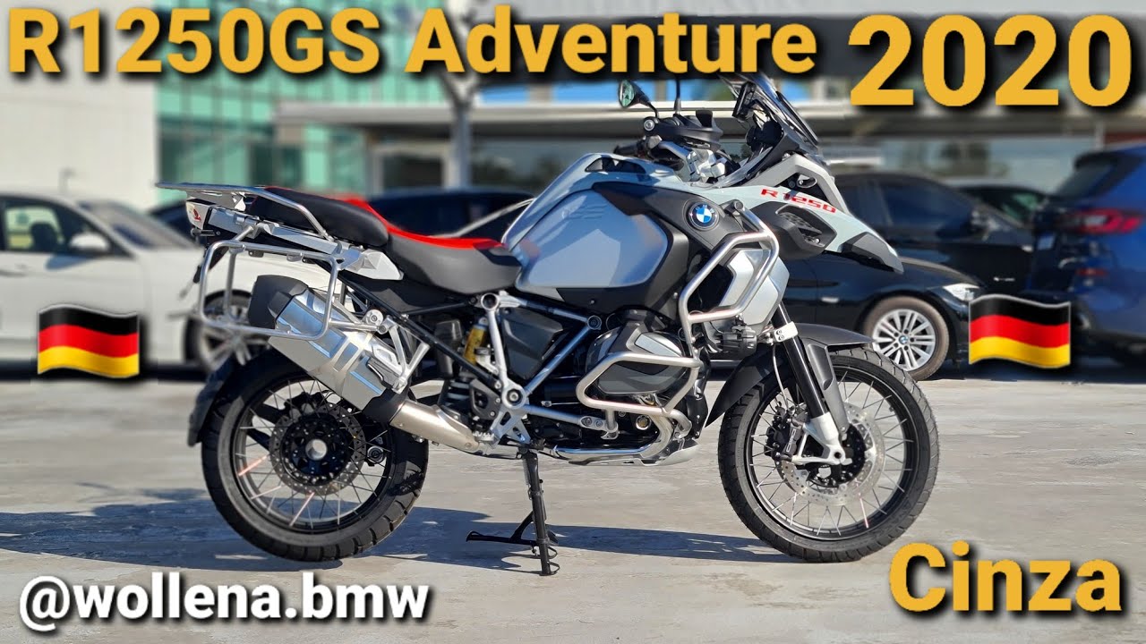 [ANÁLISE] R1250GS Adventure Cinza 2020 - YouTube