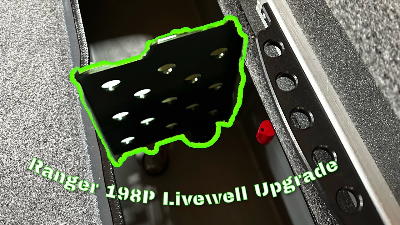 Upgrading the livewell on a Ranger 198P. - YouTube