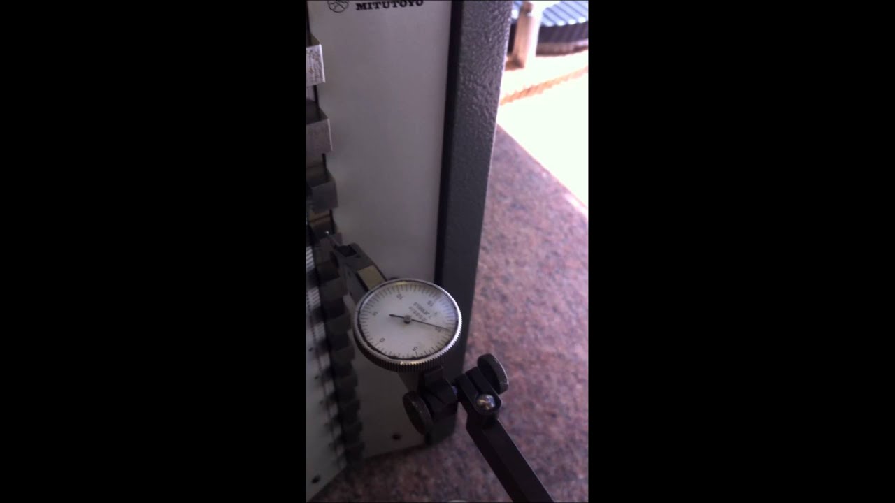 Calibration of Dial indicator.MOV - YouTube