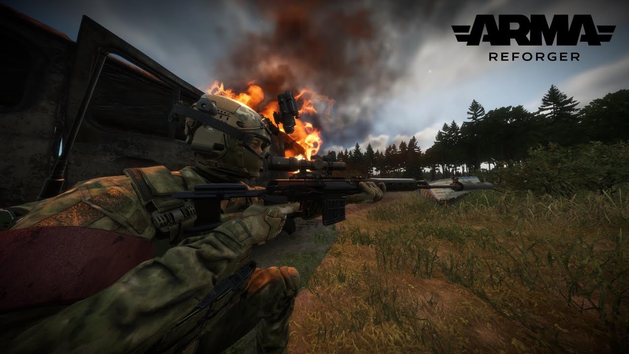 Playing the BEST SERVER in ARMA REFORGER! BattleFront Madness ANIZAY ...