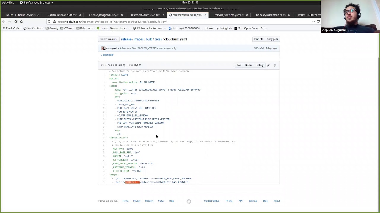 RelMgr Golang Update Walkthrough 20200520 YouTube RelMgr Golang Update Walkthrough 20200520 YouTube