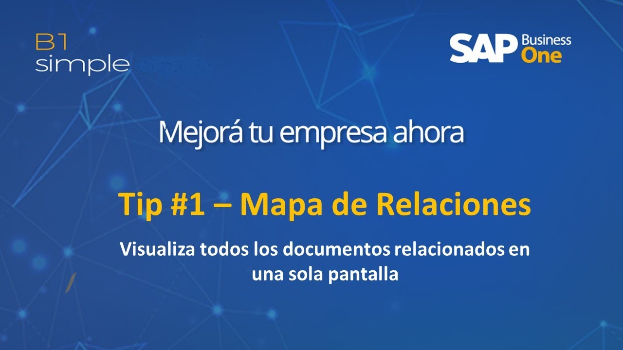 B1 Simple - Tip 1 Mapa de Relaciones - YouTube