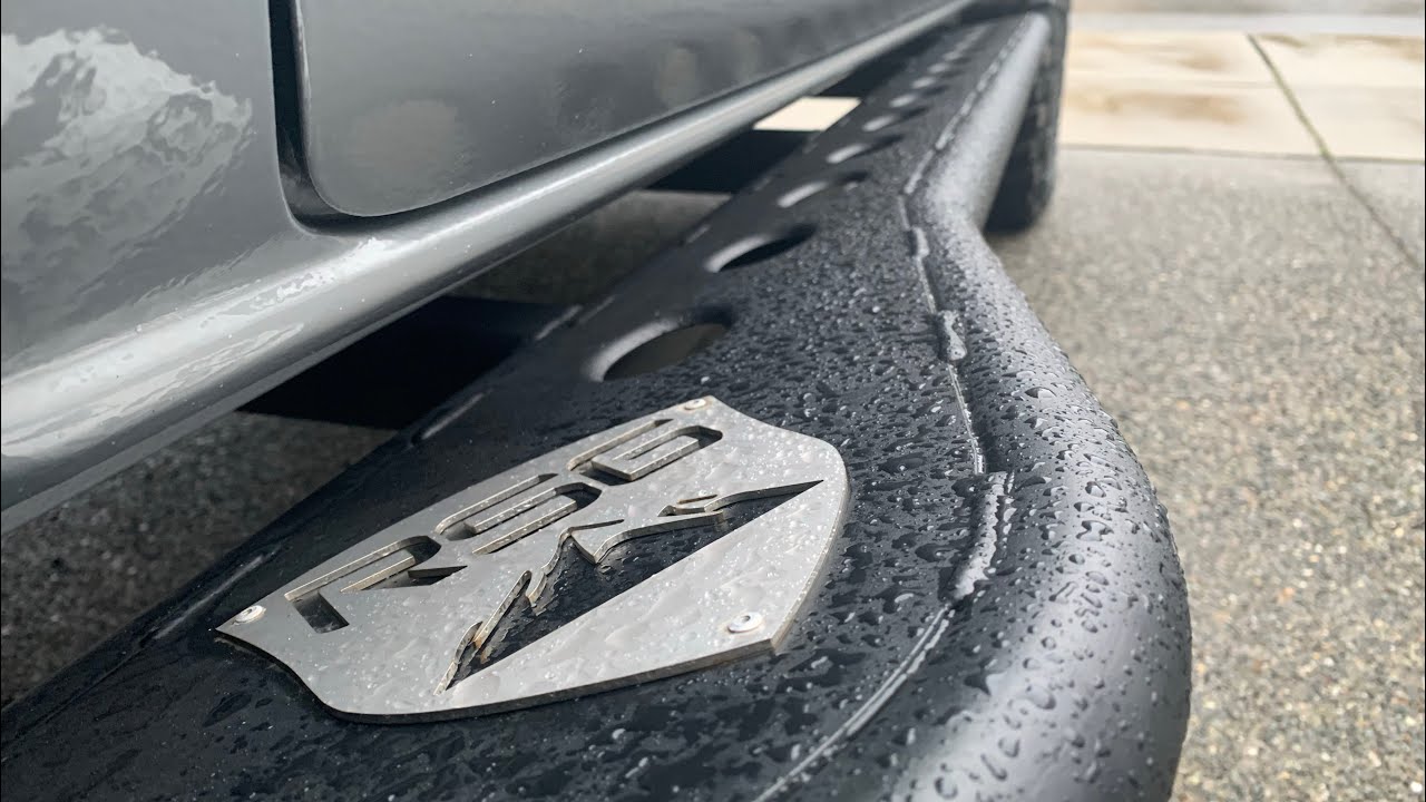 RSG Rock Sliders! ANGLED vs FLAT - Toyota 4Runner and Tacoma TRD Pros ...